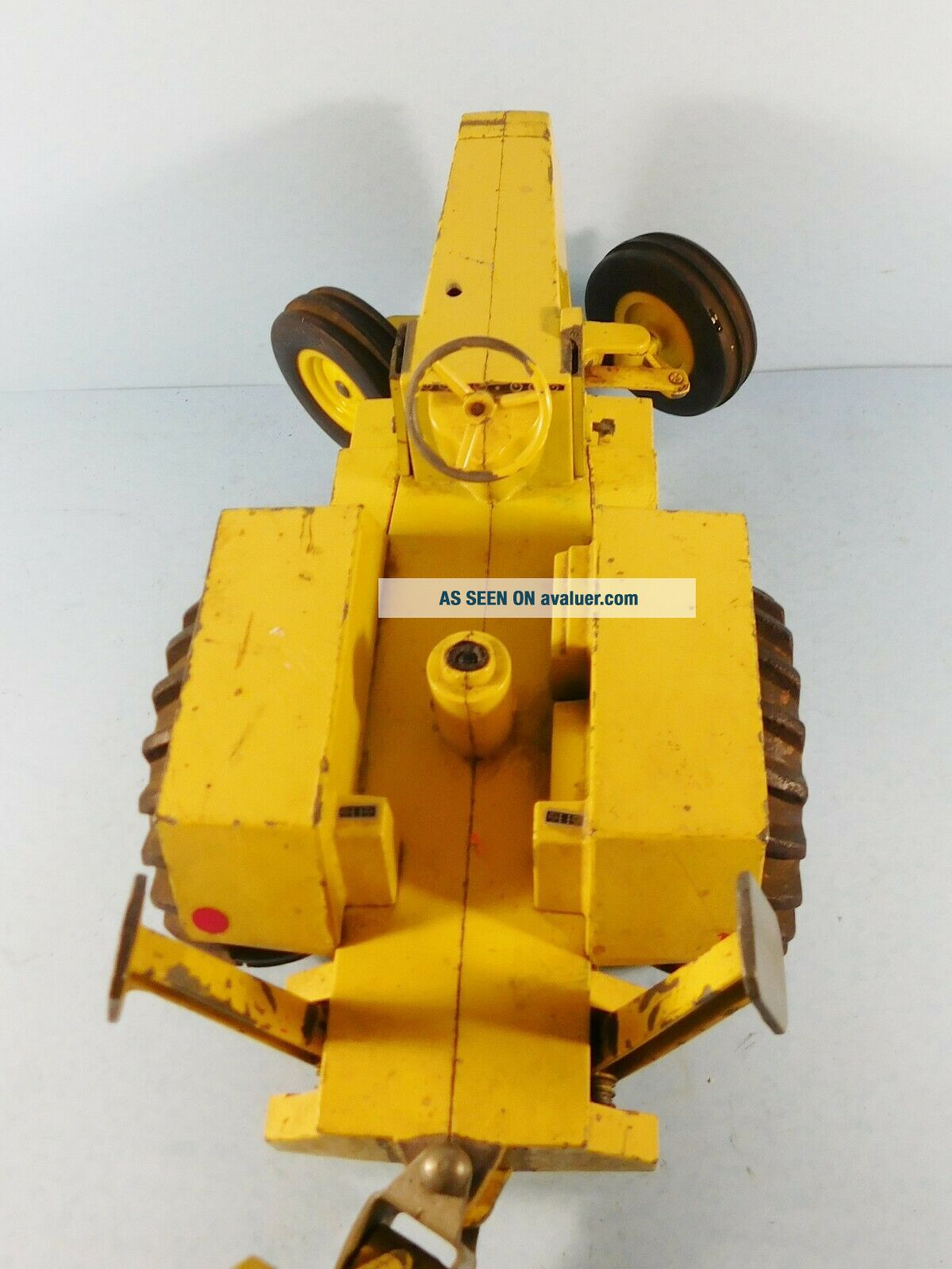 Vintage FORD LOADER BACKHOE DIE CAST TOY TRACTOR | #7058225