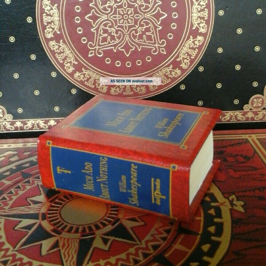 Del Prado Miniature Book Shakespeare Much Ado About Nothing Classics ...