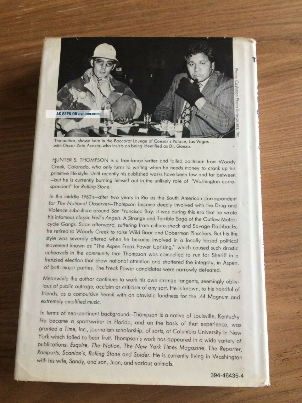 Fear And Loathing In Las Vegas First Edition Hunter S Thompson | #7093153
