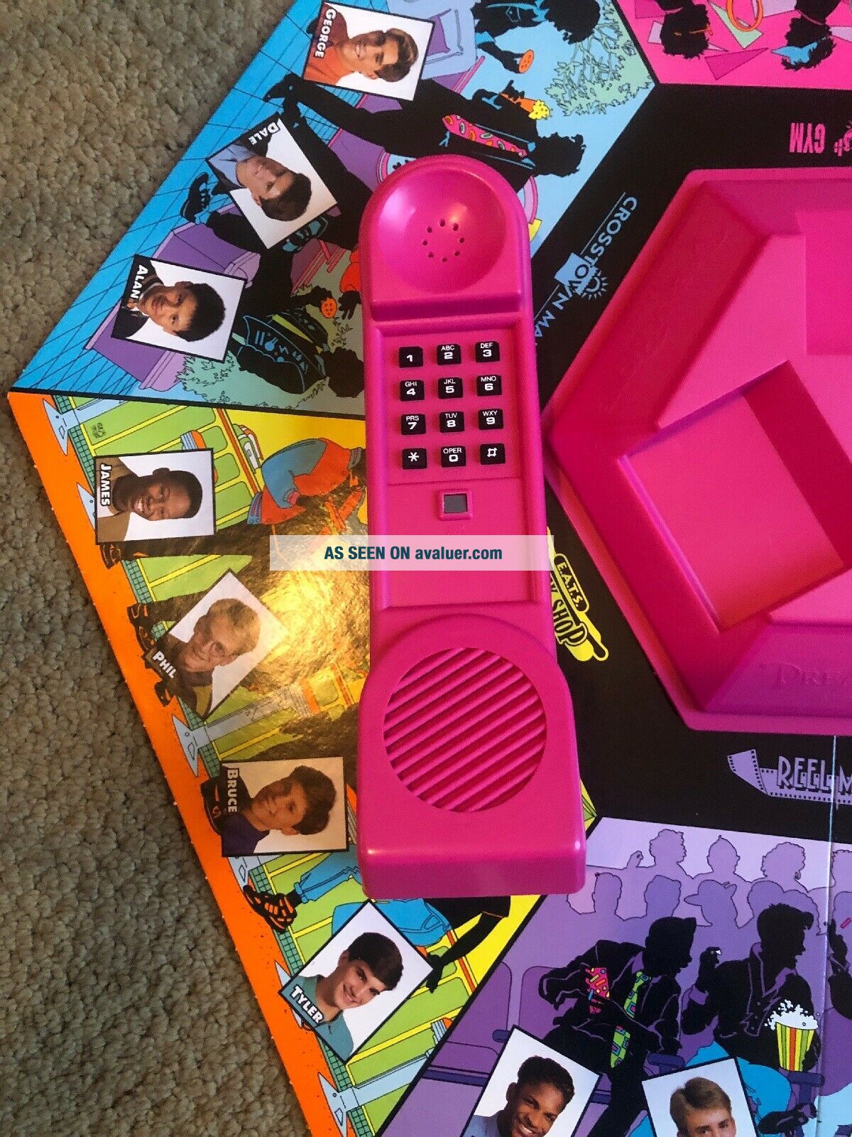 Vintage Milton Bradley Electronic Dream Phone Board Game - Complete ...