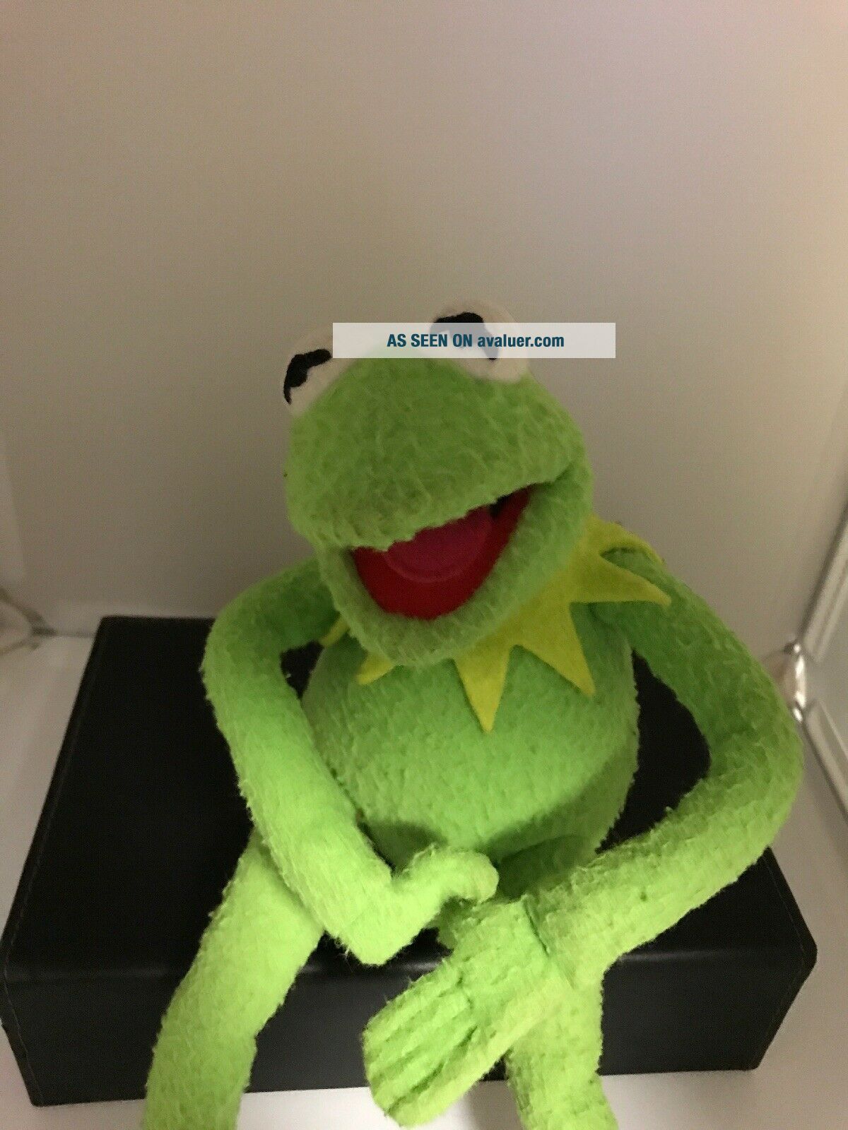 Vintage Applause MUPPET 12” Kermit The Frog Poseable Plush Toy Sesame ...