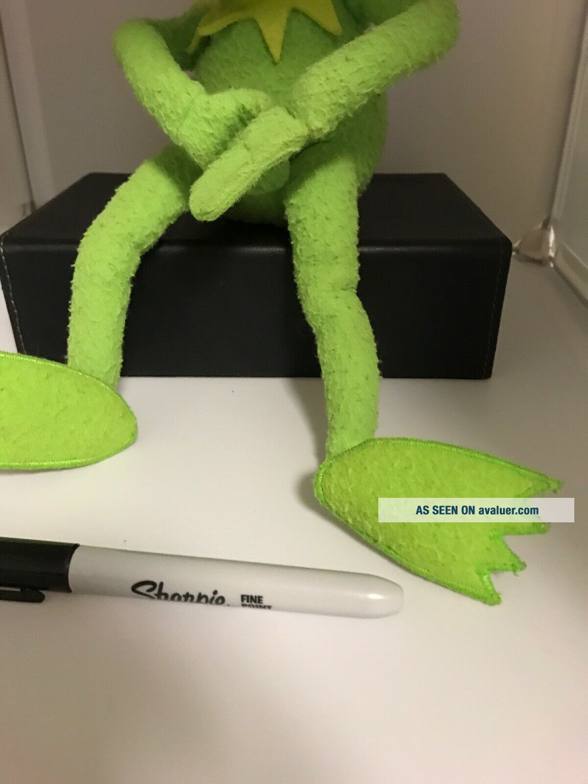 Vintage Applause MUPPET 12” Kermit The Frog Poseable Plush Toy Sesame ...