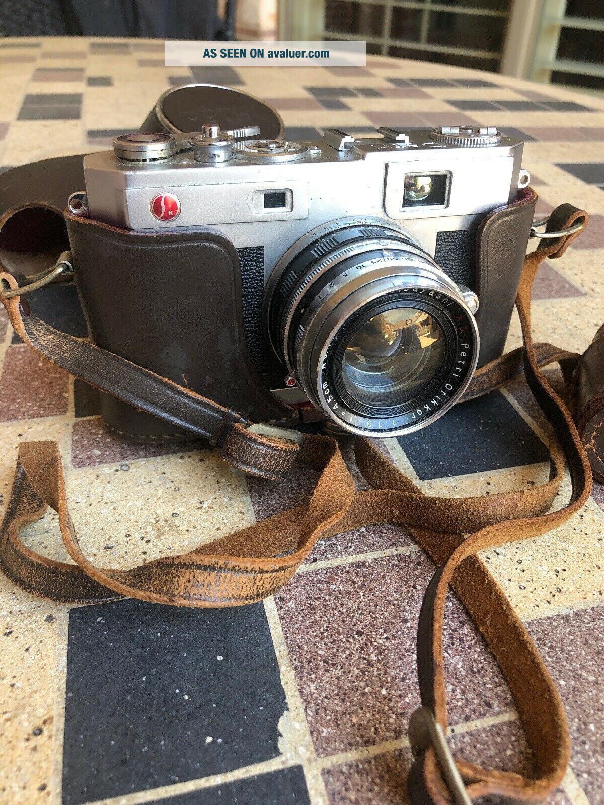 Vintage Petri 35mm Rangefinder Camera Color Corrected F1. 9 4. 5cm Lens ...