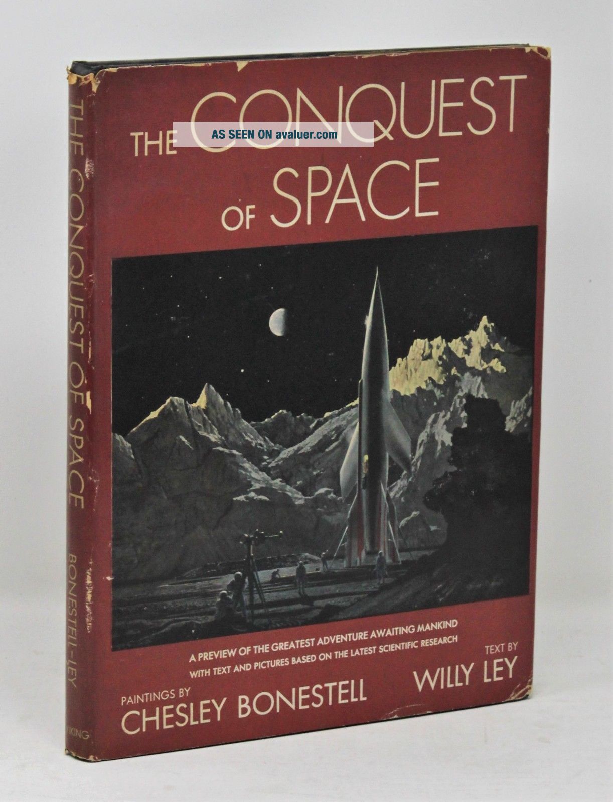 The Conquest Of Space - Willy Ley Chesley Bonestell First Edition First ...