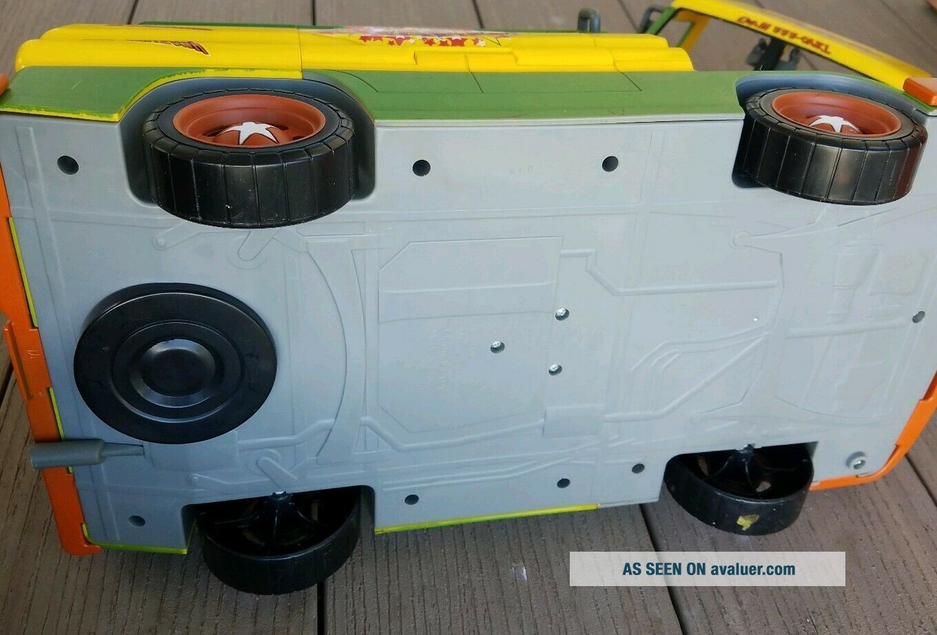 2006 Teenage Mutant Ninja Turtles Cowabunga Carl Party Van W/ Pizza ...