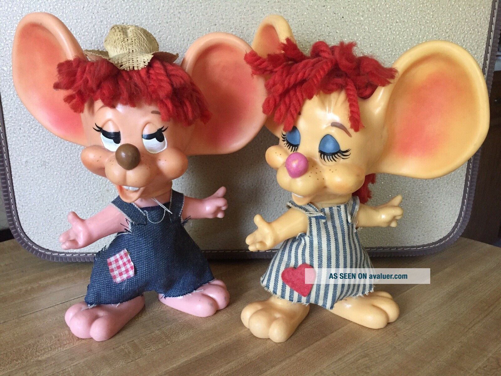 Vintage 1970 Roy Des Of Fla Topo Gigio Hillbilly Country Boy & Girl ...