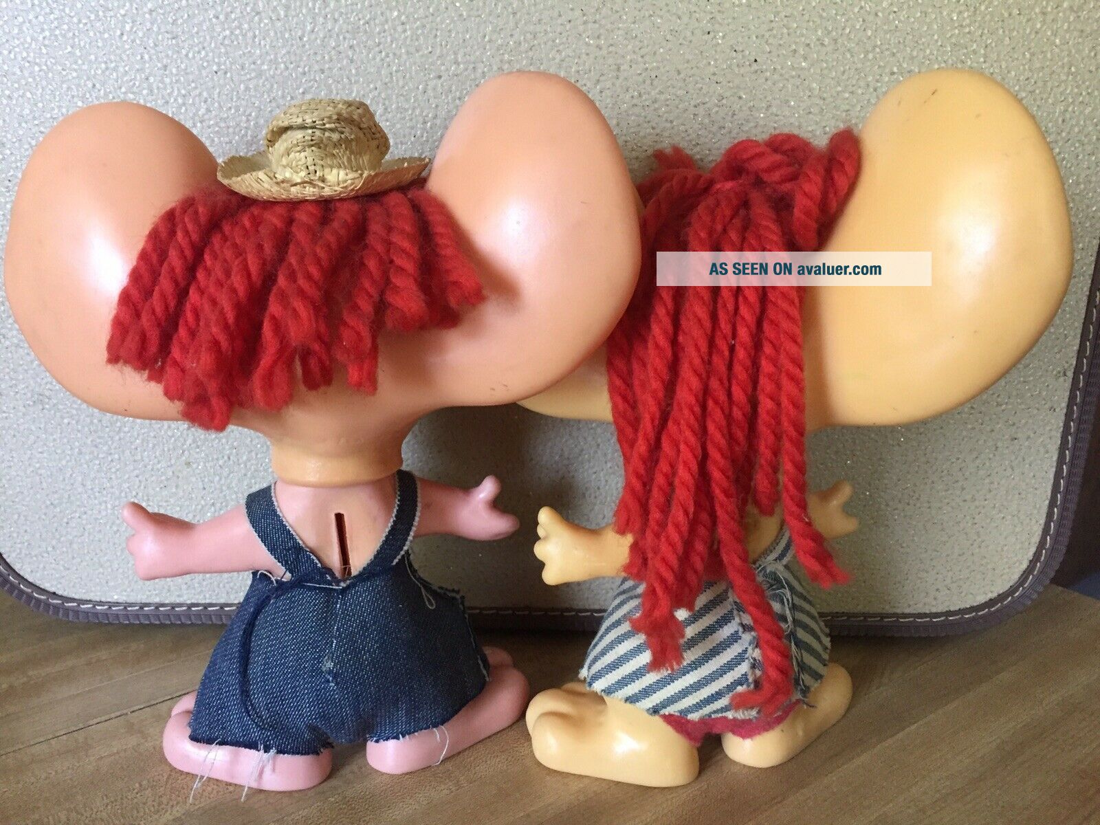 Vintage 1970 Roy Des Of Fla Topo Gigio Hillbilly Country Boy & Girl ...