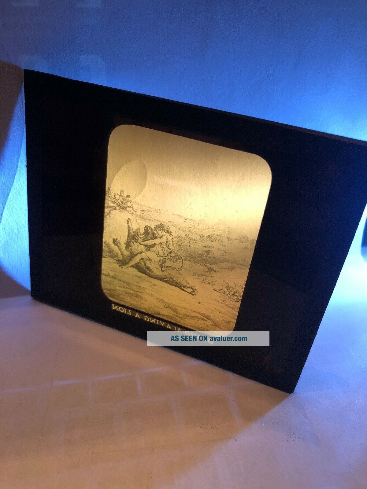 Photodrama Of Creation Magic Lantern Slide I. B. S. A. Jehovah ...