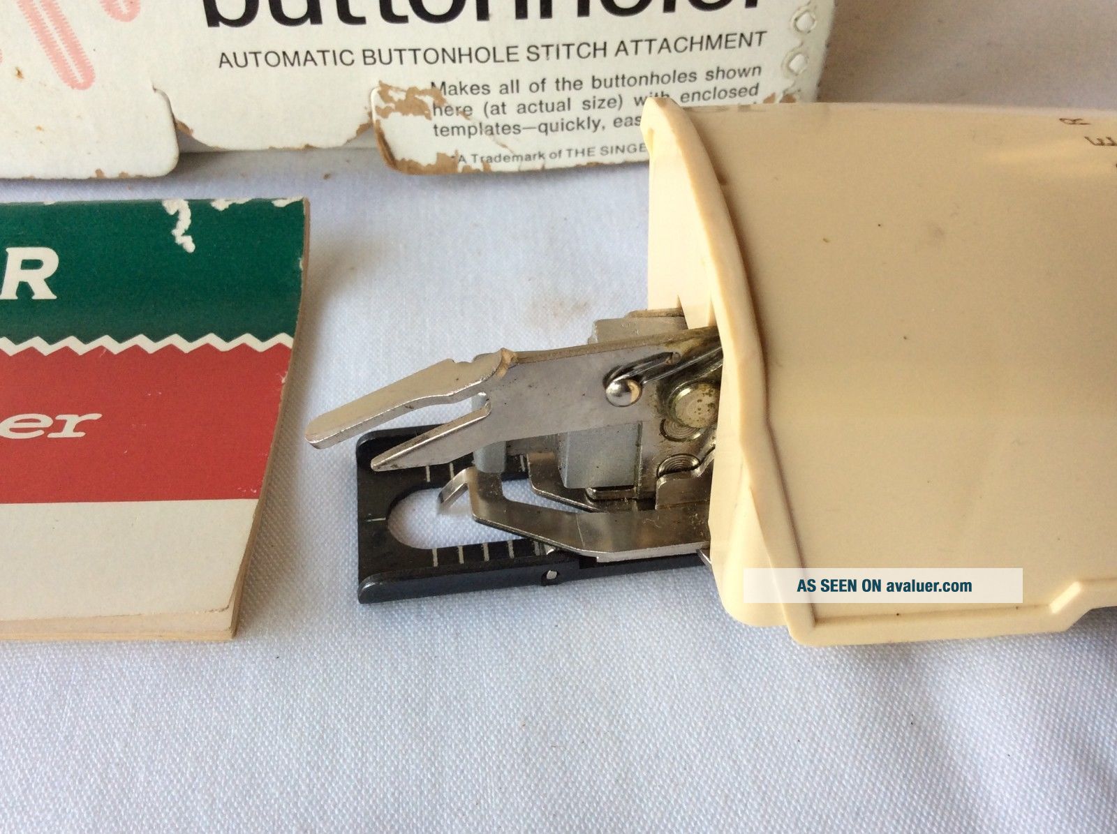 Vintage Singer 1960 Buttonholer Sewing Machine Attachment 489510 | #7125602