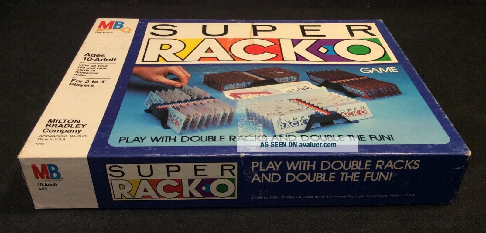 Vintage 1983 Rack - O Board Game By Milton Bradley | #7157853