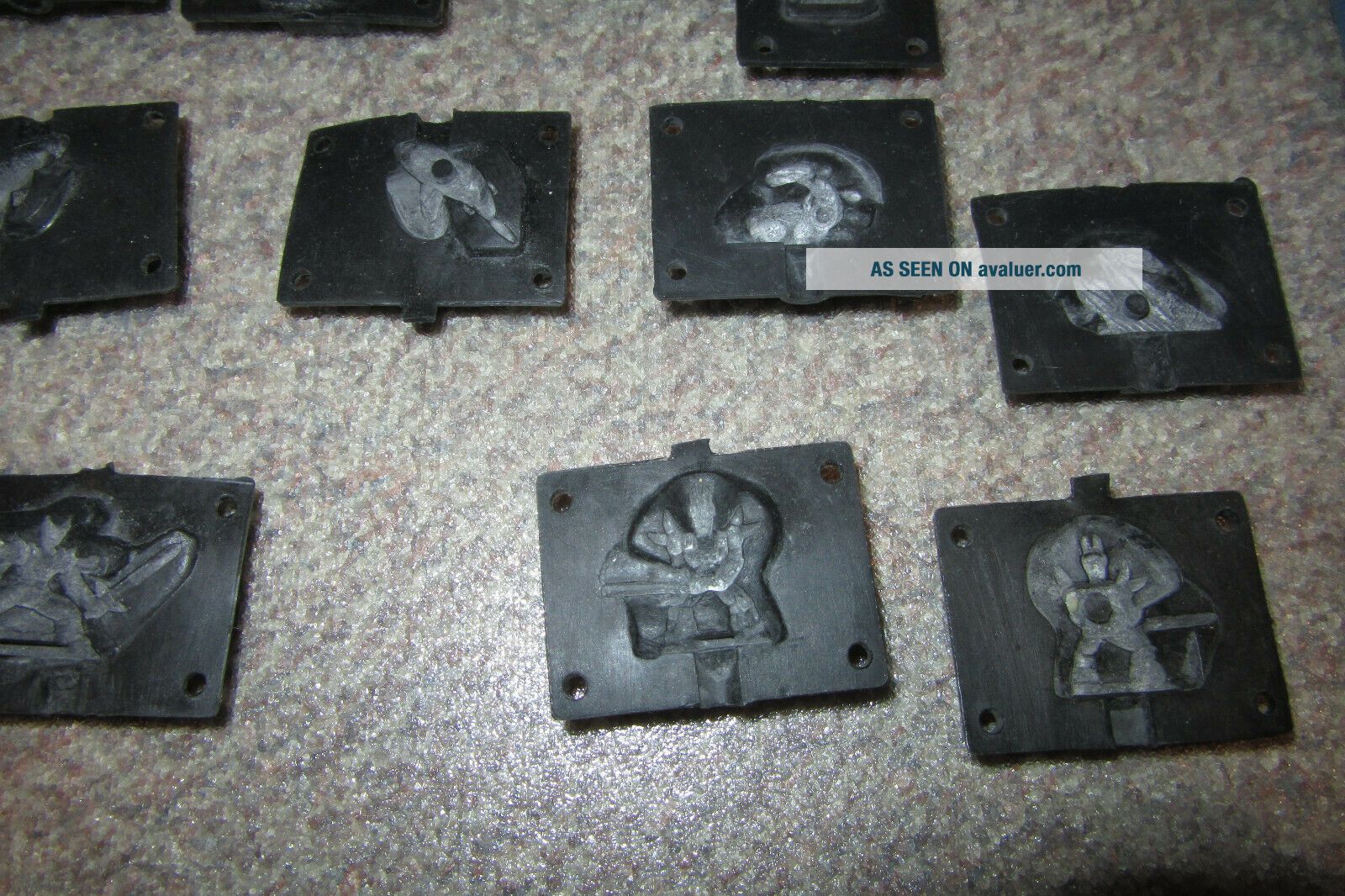 Vintage 1996 Toymax Metal Molder Die Cast Factory With Figure Molds ...