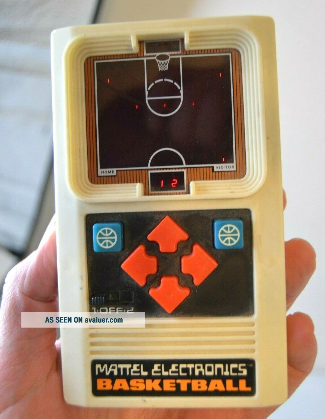 Matel Electronics Vintage Basketball Handheld Video Game And 1978 ...
