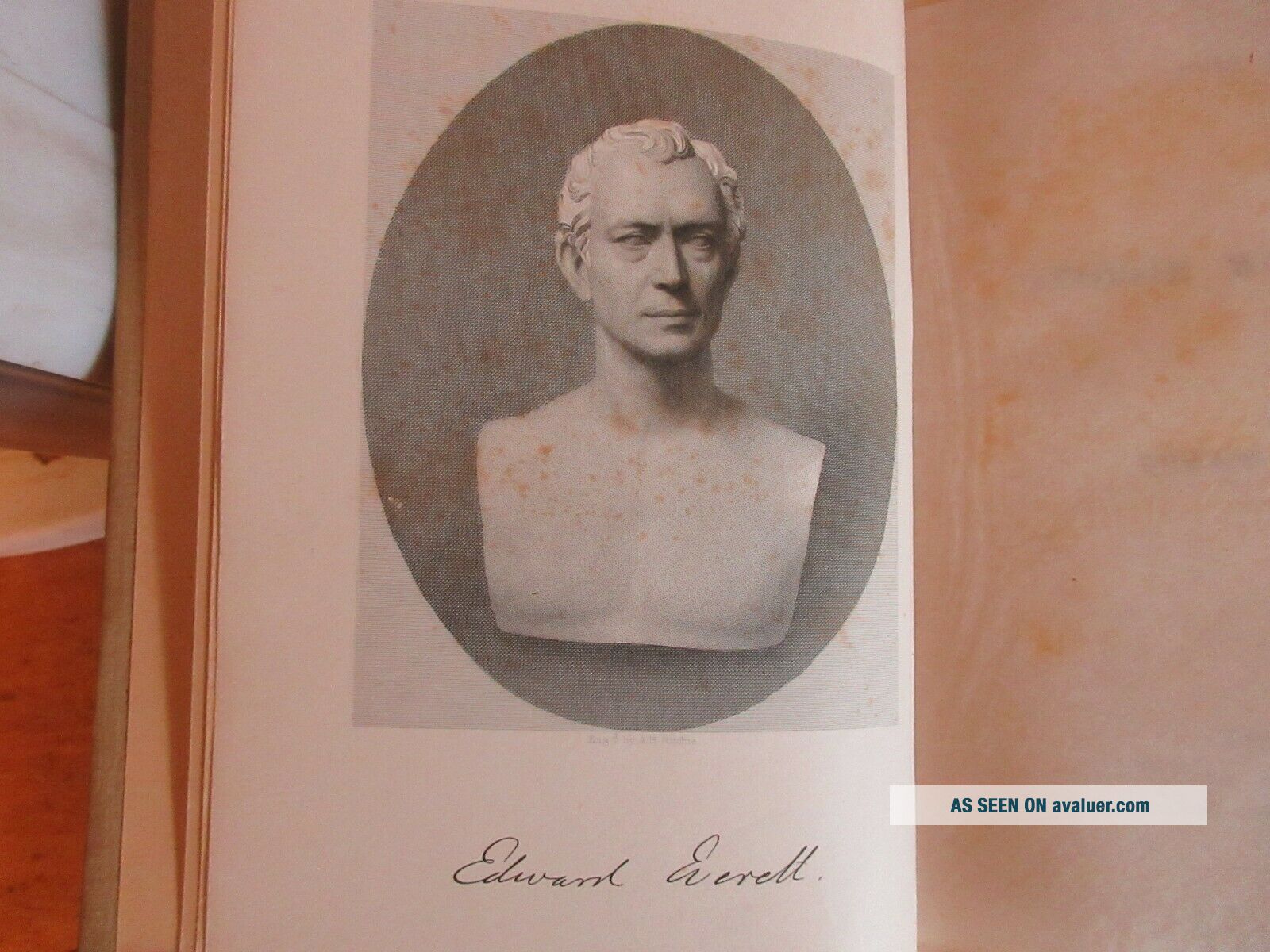 Old LIFE OF GEORGE WASHINGTON Book 1860 FIRST PRESIDENT AMERICAN ...