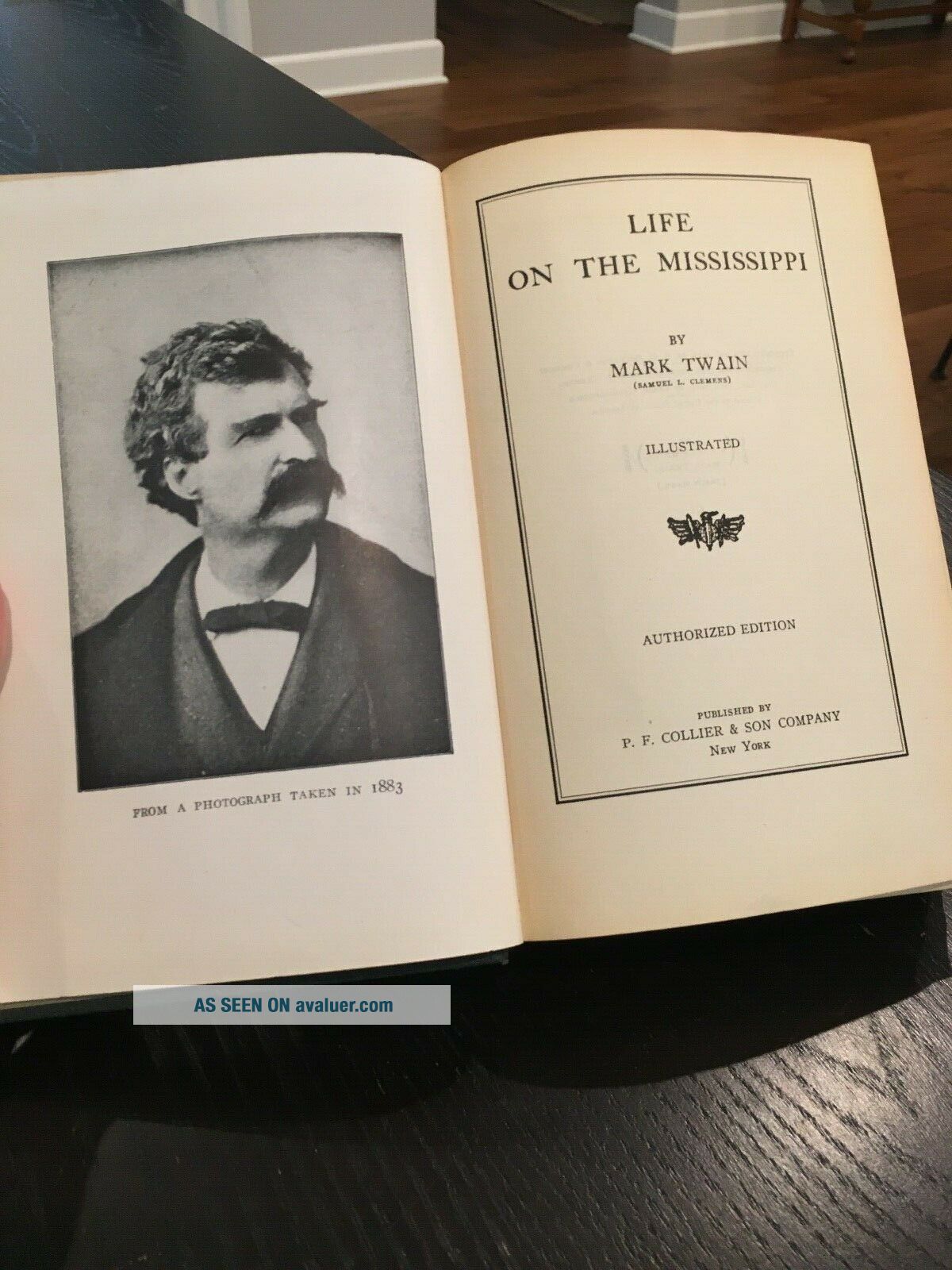 Mark Twain Vintage " Life On The Mississippi " | #7179456