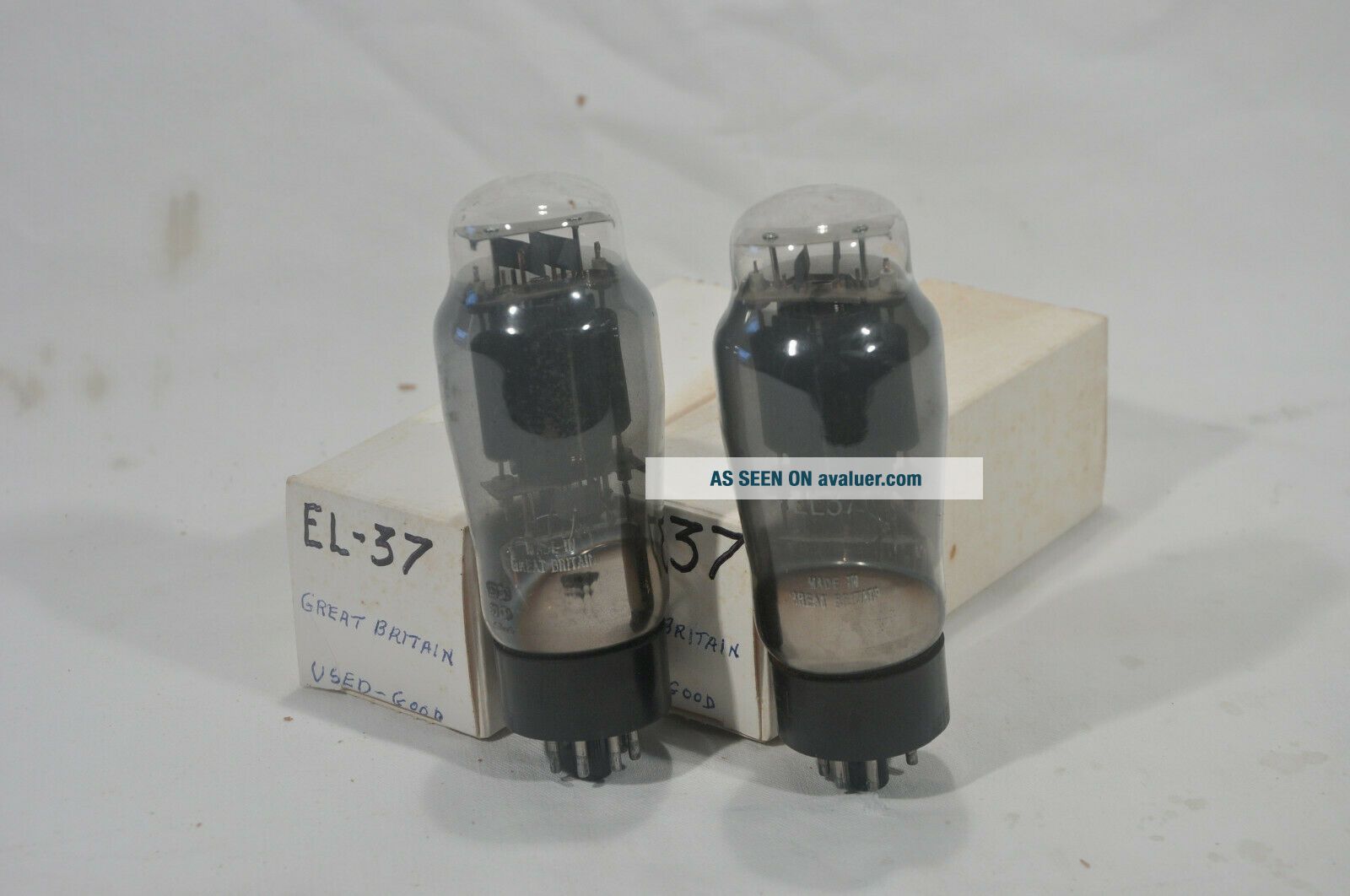 (2) MULLARD EL - 37 Tubes, Pair | #7189014