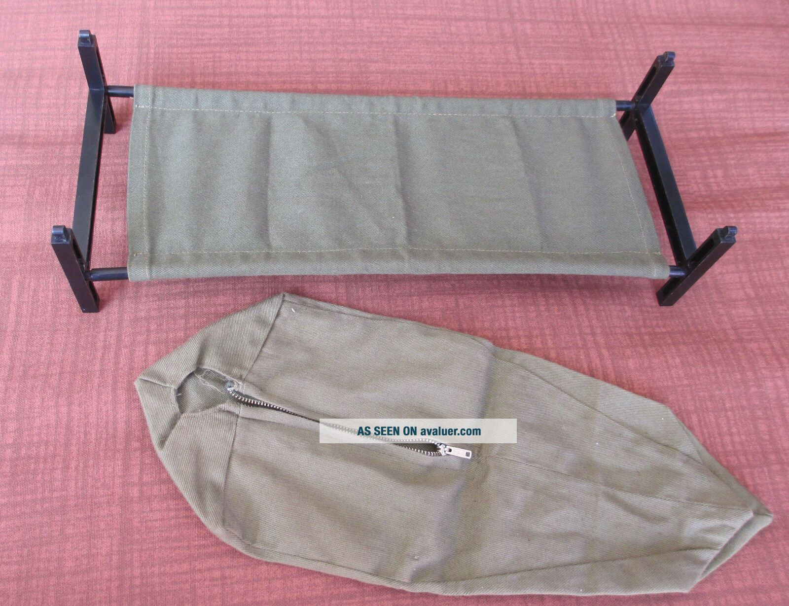 Gi Joe Vintage Marine Bunk Bed With Sleeping Bag, Near. Figure Not ...