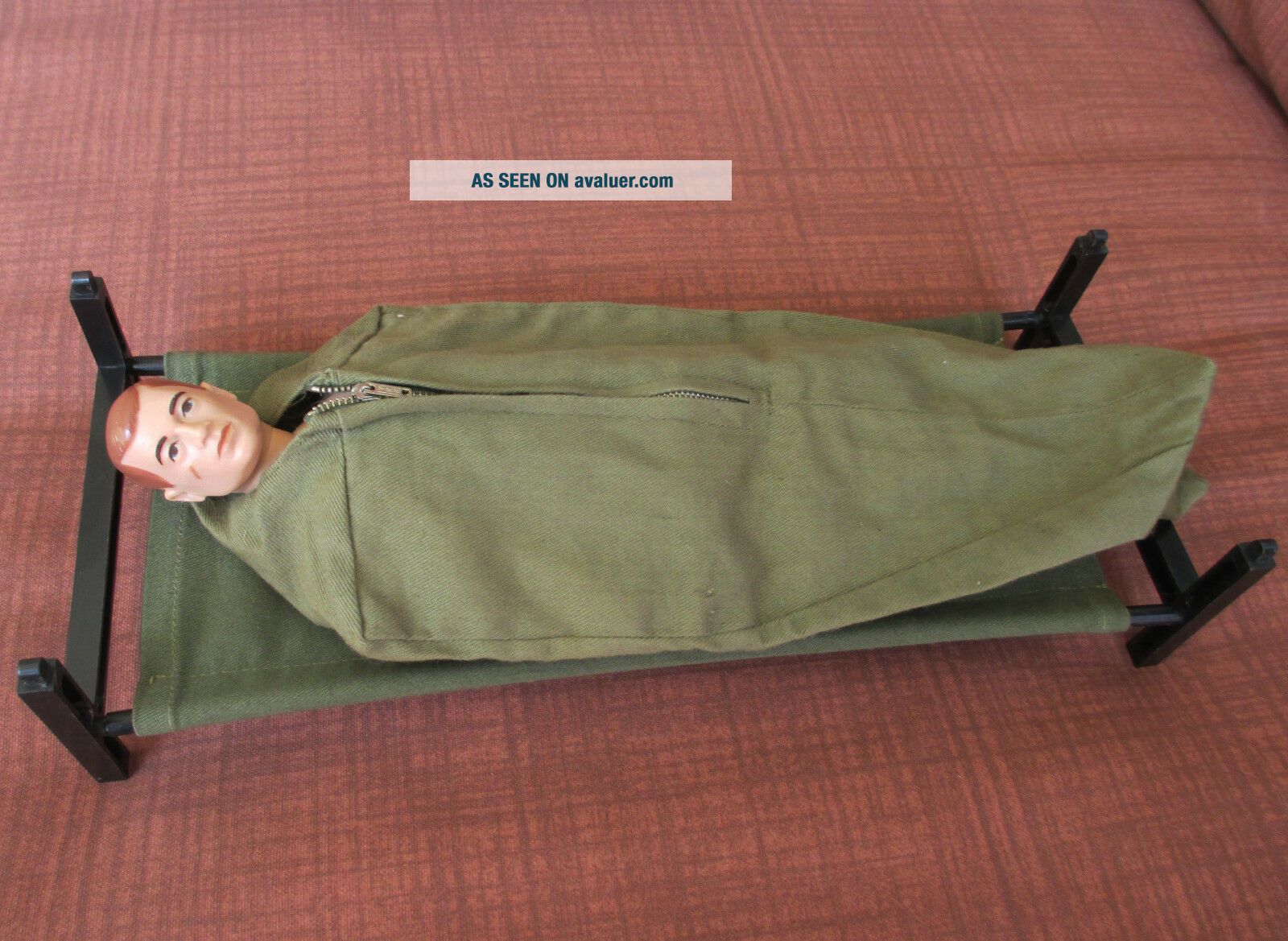 Gi Joe Vintage Marine Bunk Bed With Sleeping Bag, Near. Figure Not ...