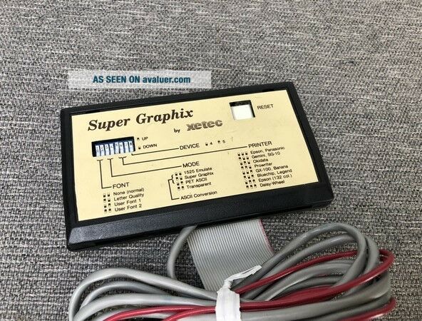 Xetec Graphix Interface For Commodore VIC20 Computer | #7209287