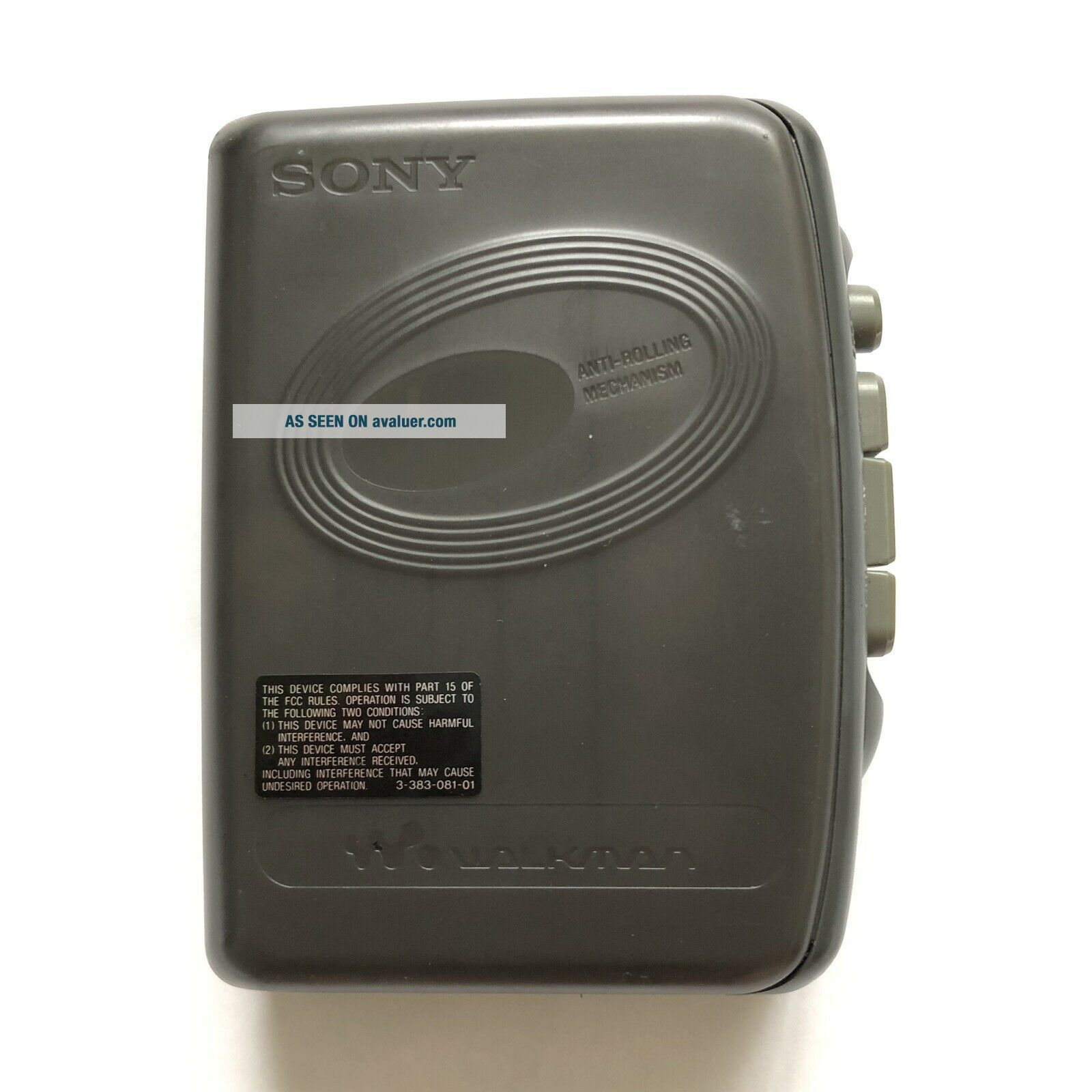 Vintage Sony Walkman WM - FX241 Mega Bass AM/FM Cassette Player W/ Case ...