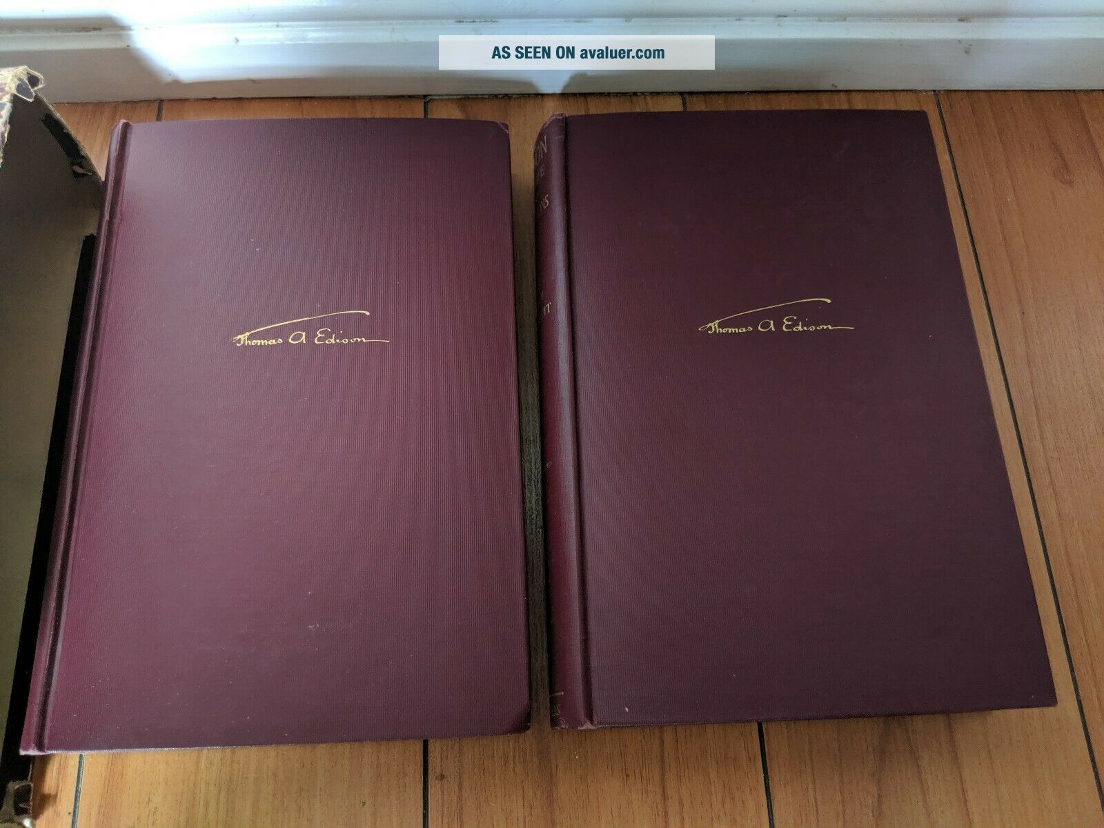 Thomas Edison His Life And Inventions 1&2 Signed By William Henry ...