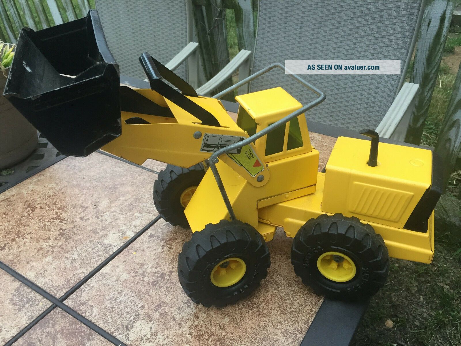 TONKA Mighty Diesel Front End Loader Vintage Metal Toy No. 54240 ...