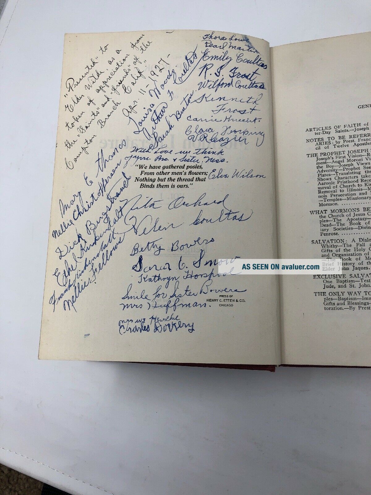 Scrapbook Of Mormon Literature Volume One By Ben E. Rich | #7276894