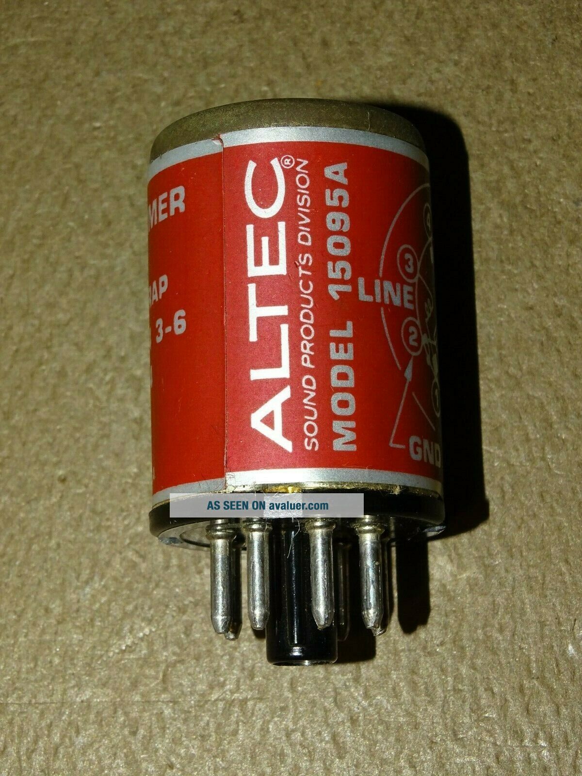 Altec 15095A Input Transformer For Tube Amps Mic Mixer MC Moving Coil ...