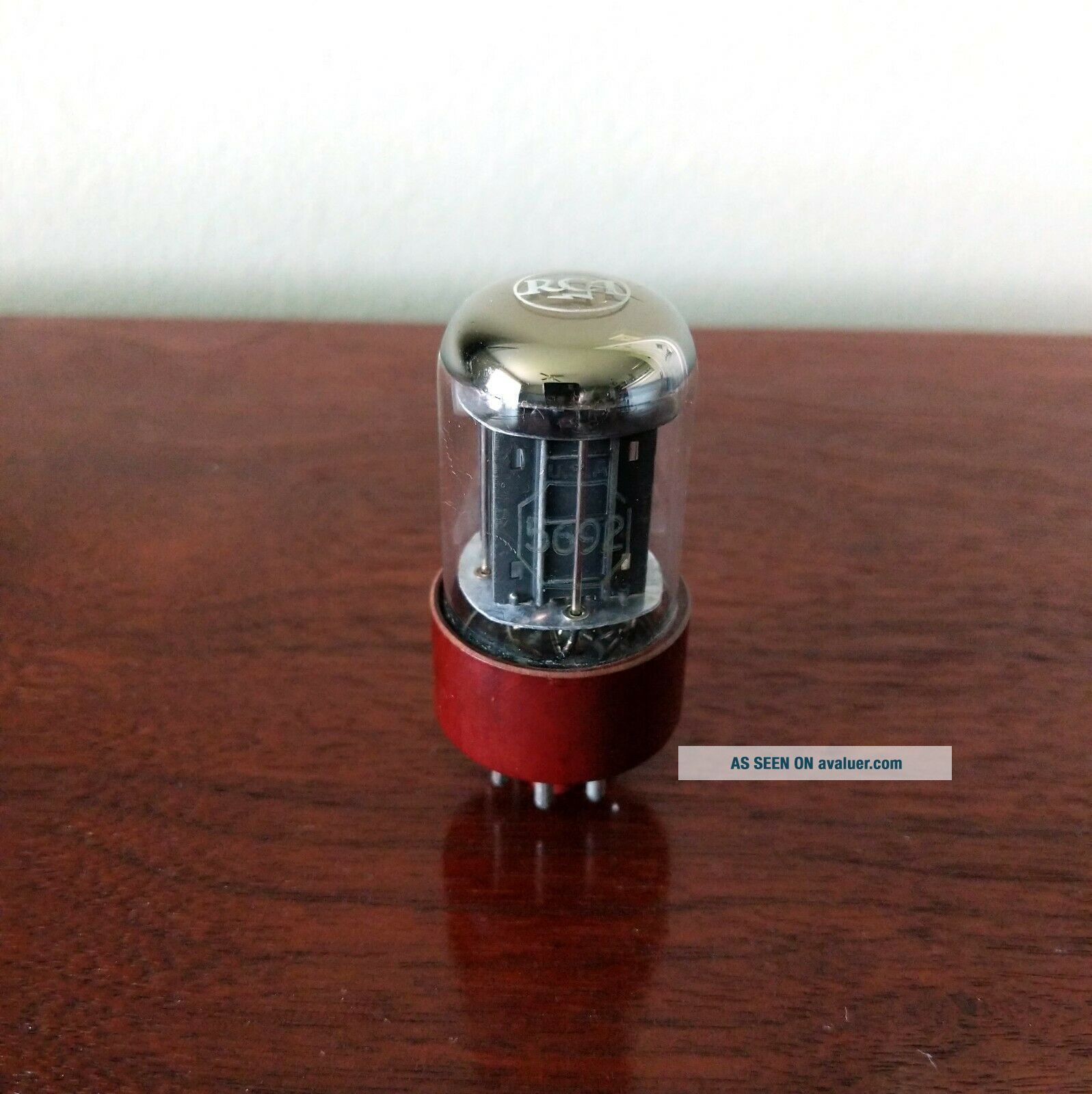 RCA 5692 Red Base Tube Perfectly Balanced Very Strong Amplitrex | #7259048