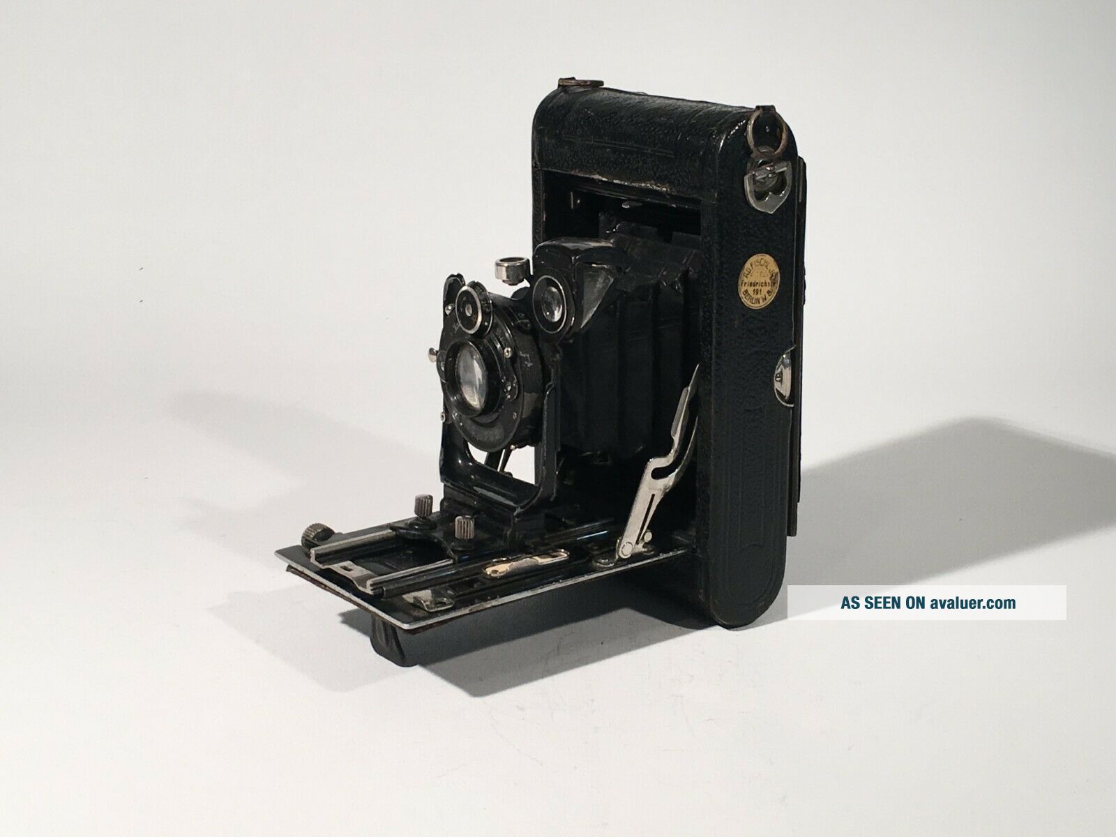 ICA Dresden Folding Camera With Compur Shutter And Carl Zeiss Lens ...
