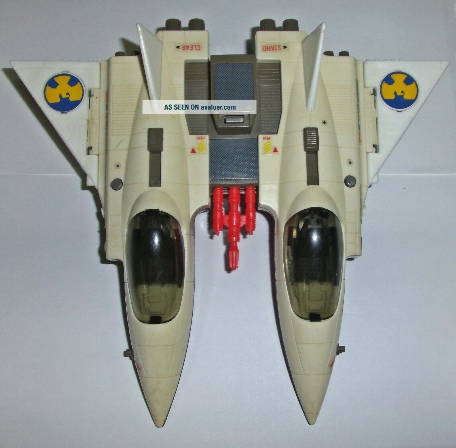 1987 Coleco Starcom Starhawk Vehicle Vintage Toy Spacecraft | #7296310