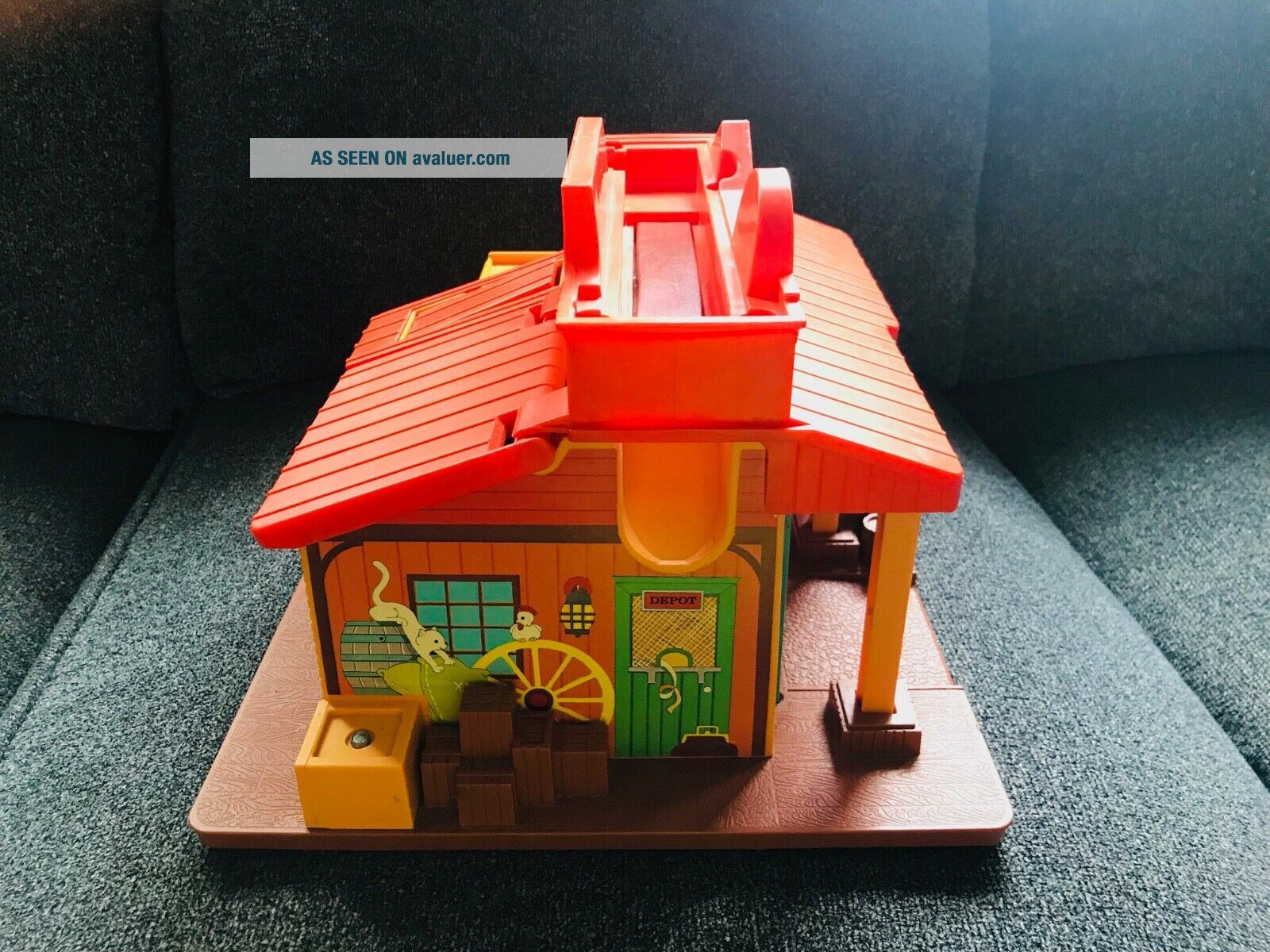 Western Town Fisher Price Little People Vintage Building Sheriff ...