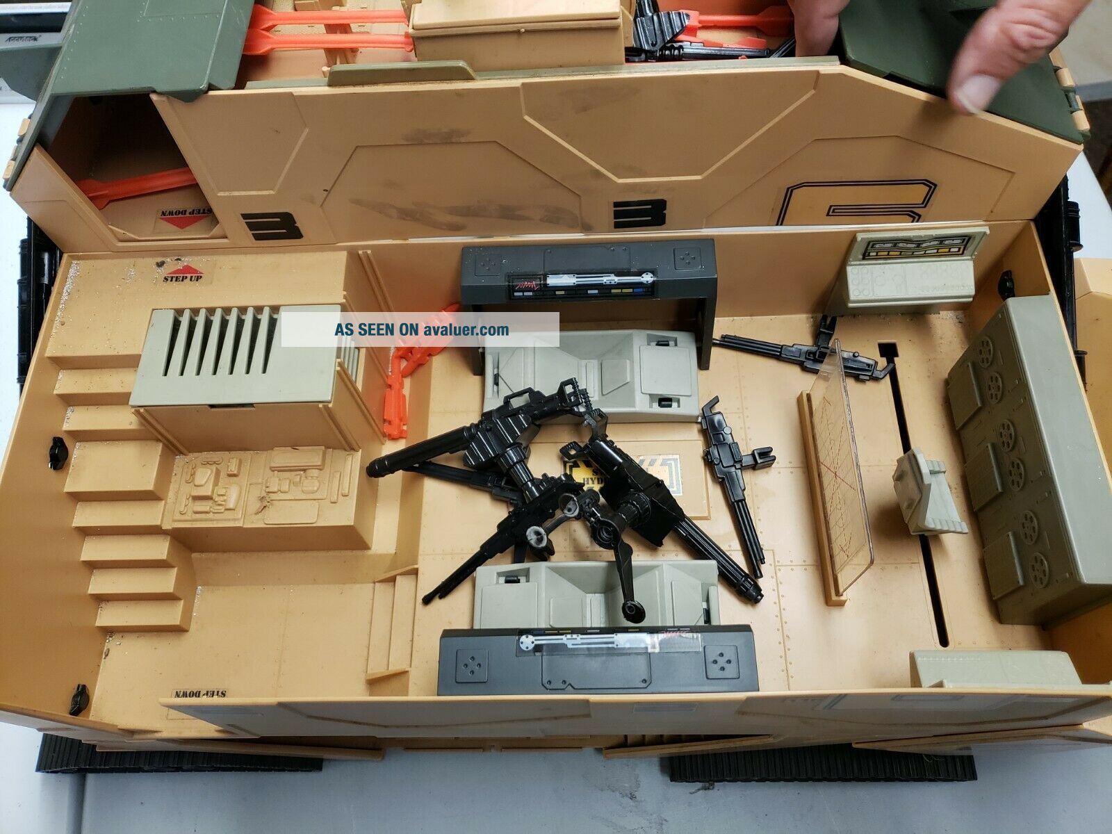 Vintage 1987 GI Joe MOBILE COMMAND CENTER Vehicle Uses | #7338441