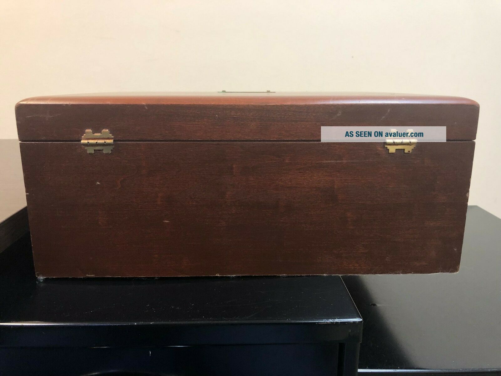 Vintage Reed & Barton Silver Flatware Chest Storage Box | #7344146