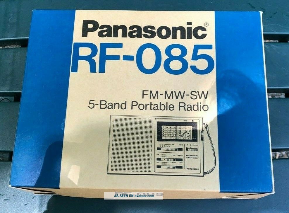 BRAND - Panasonic RF 085 Shortwave Radio 5 Band Receiver FM - MW - SW ...