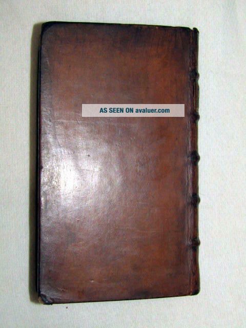 1653 EPISTLES QUINTUS AURELIUS SYMMACHUS ROMAN EMPIRE FULL LEATHER ...