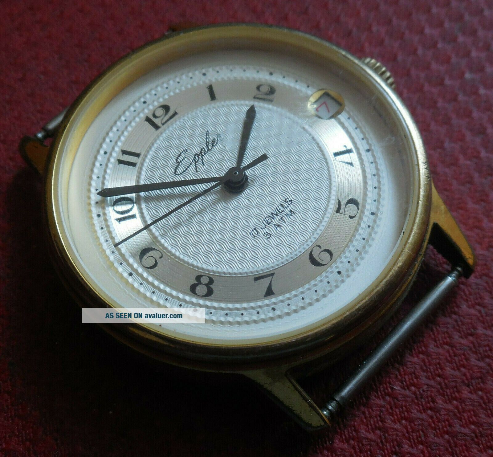 Vintage 1960s Oversized EPPLER 17 Jewels German Made Running Wristwatch ...