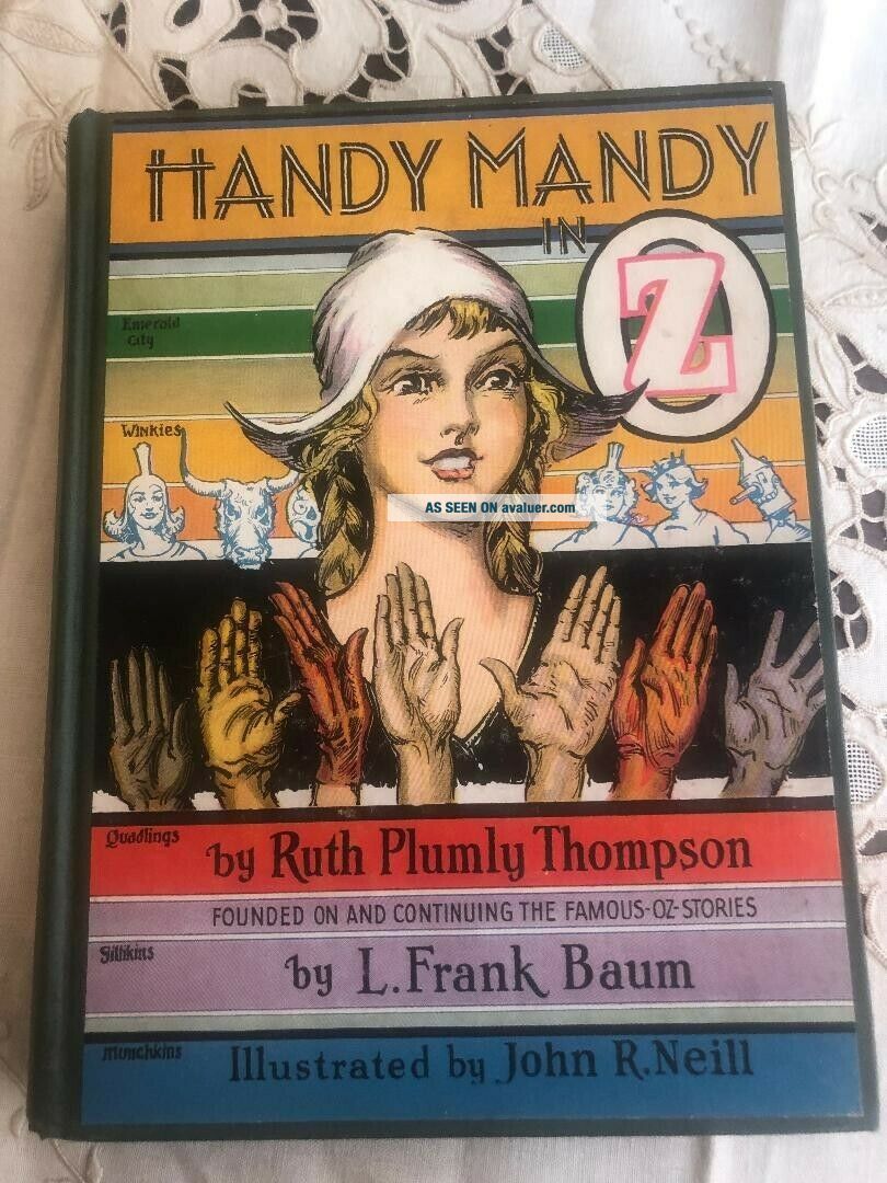 Handy Mandy In Oz 1937 1st Edition No Dust Jacket WIZARD OF OZ Book ...
