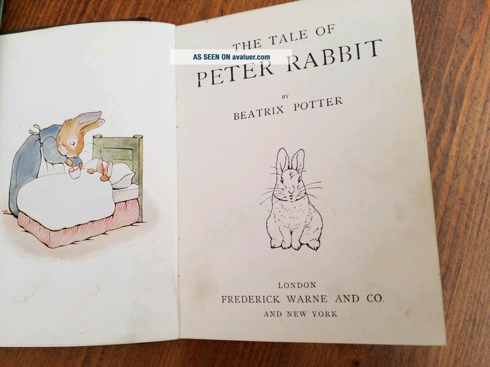 EARLY EDITION " THE TALE OF PETER RABBIT " BY BEATRIX POTTER | #7318704