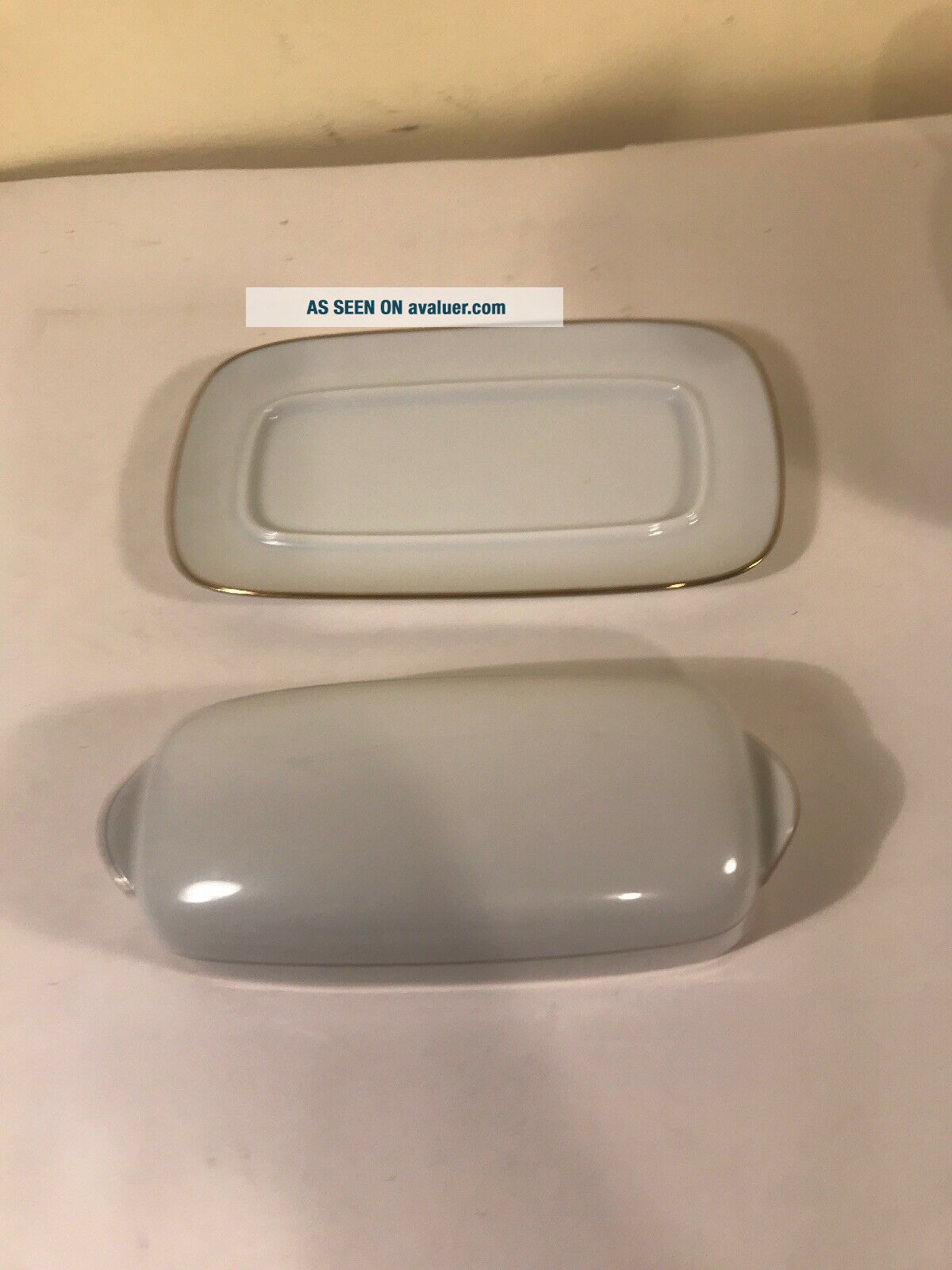 Vintage Noritake China Dawn 5930 Covered Butter Dish | #7358405