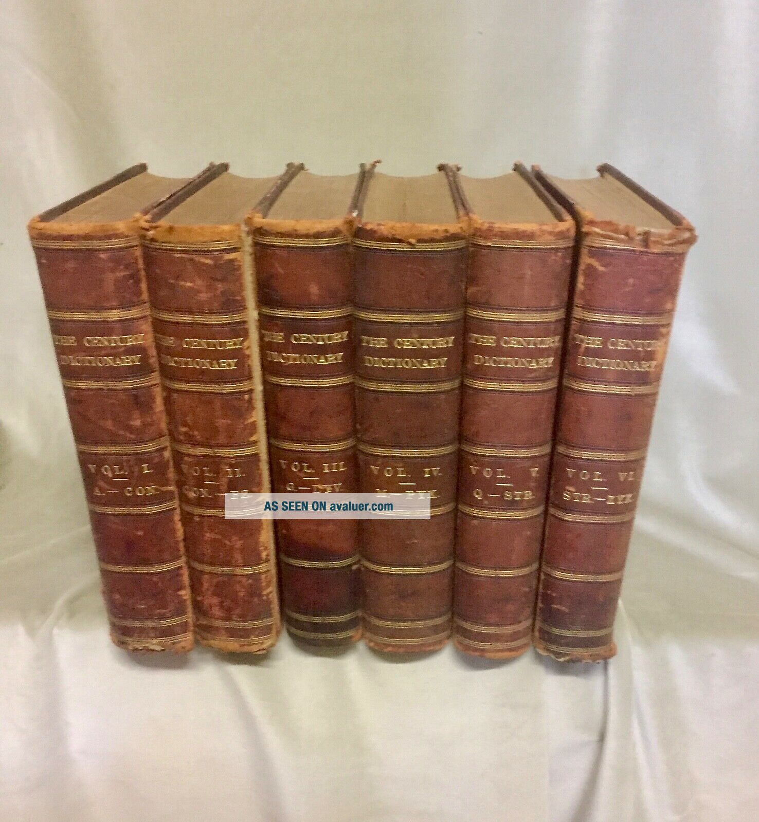 THE CENTURY DICTIONARY, 1889, Complete Set, 6 Volumes By Whitney ...