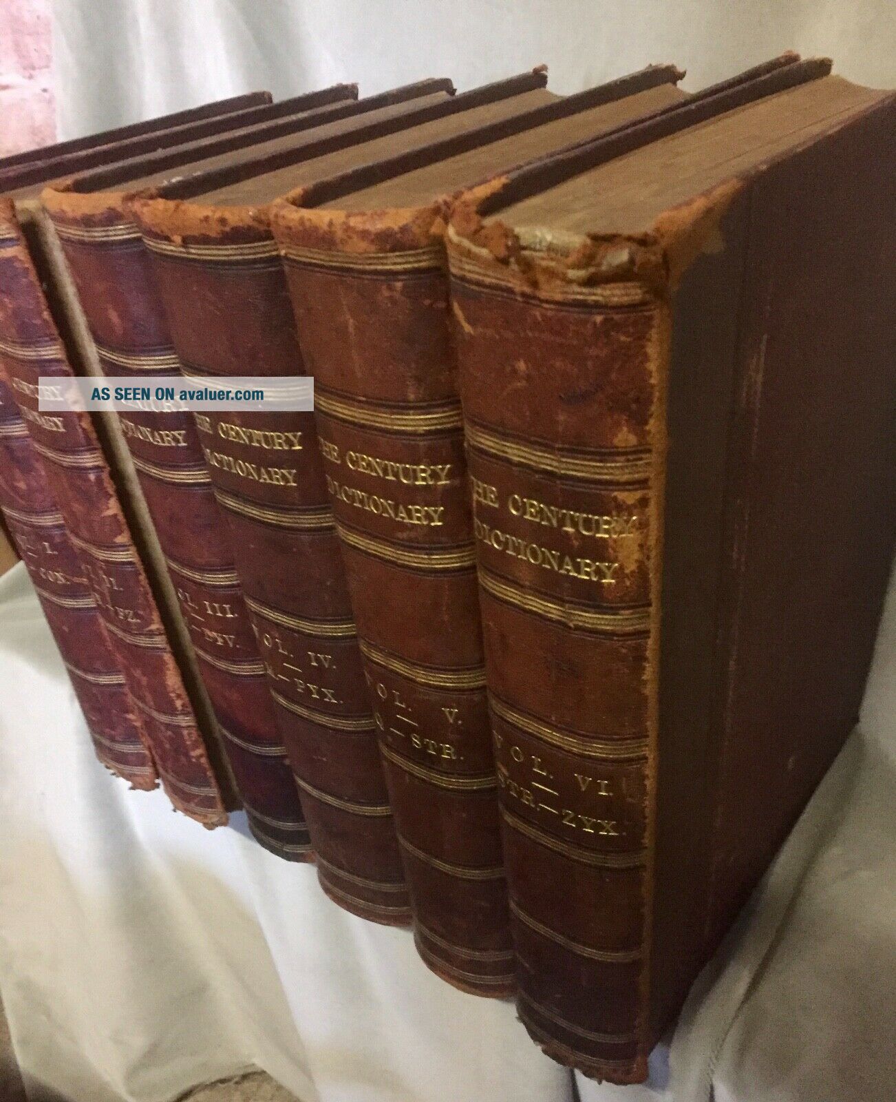 THE CENTURY DICTIONARY, 1889, Complete Set, 6 Volumes By Whitney ...