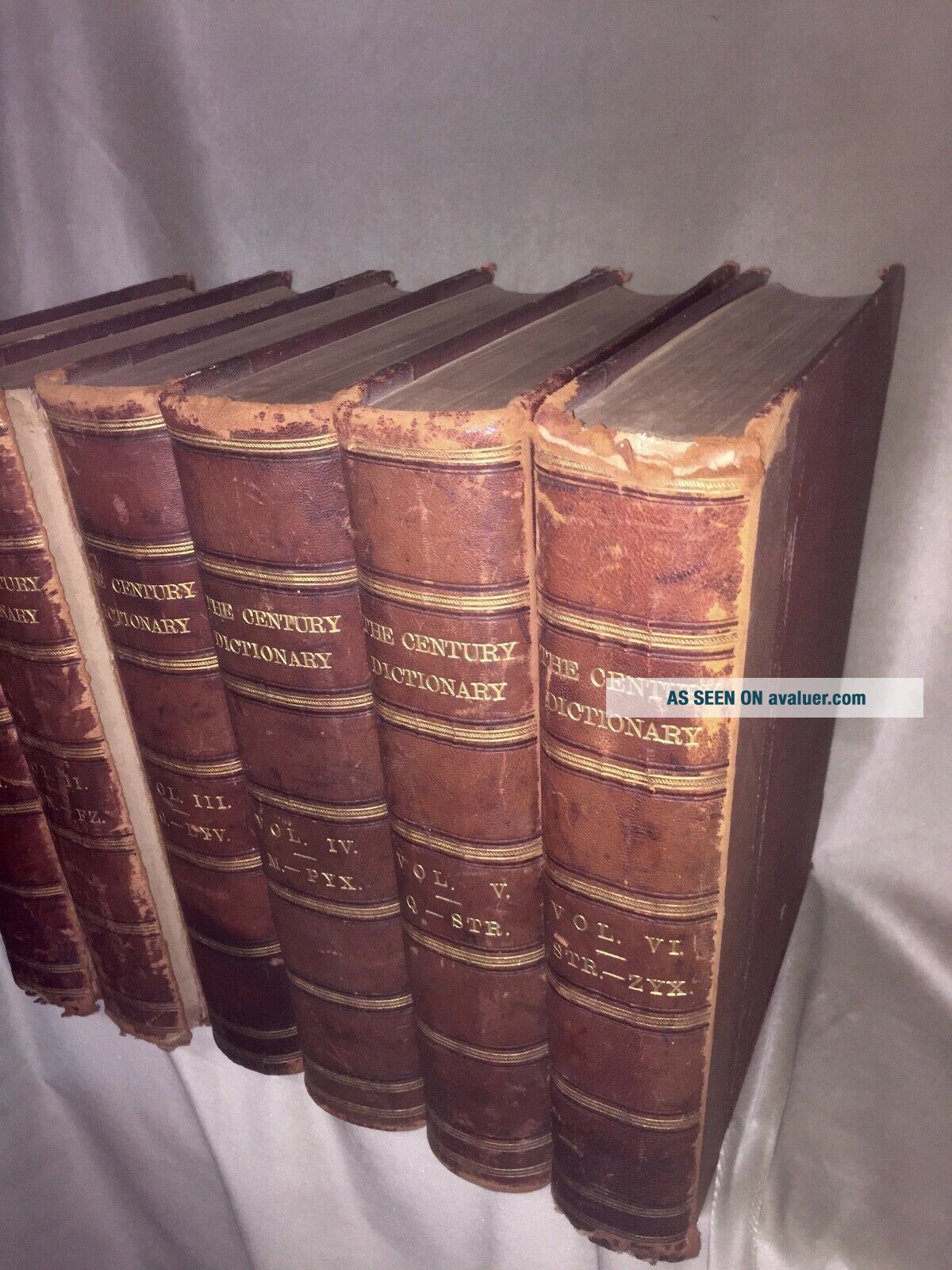 THE CENTURY DICTIONARY, 1889, Complete Set, 6 Volumes By Whitney ...