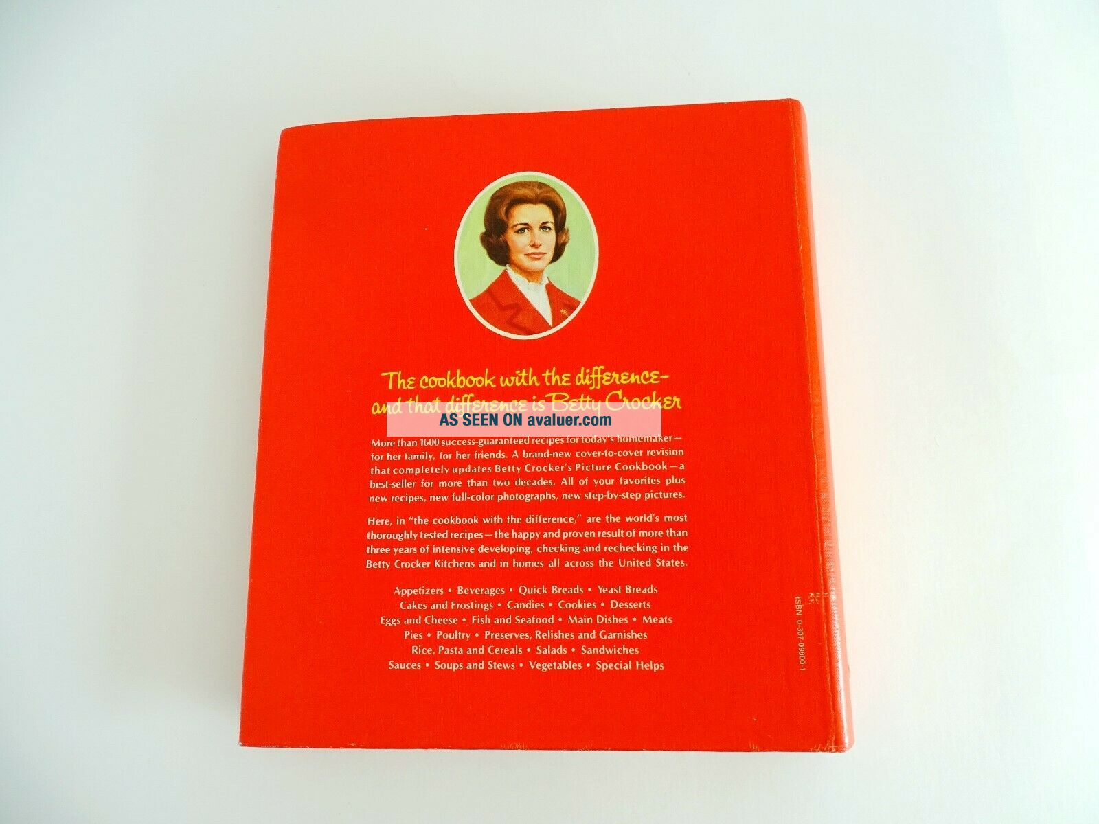 Betty Crocker Cookbook Vintage 5 Ring Binder Pie Cover 1976 | #7344116