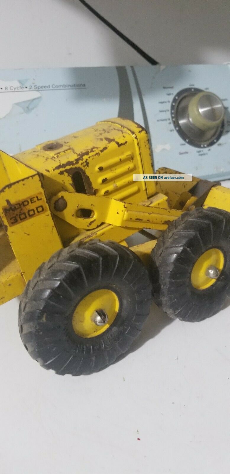 Vintage 1950s NY - LINT Payloader Pressed Steel Toy Model Made In USA ...