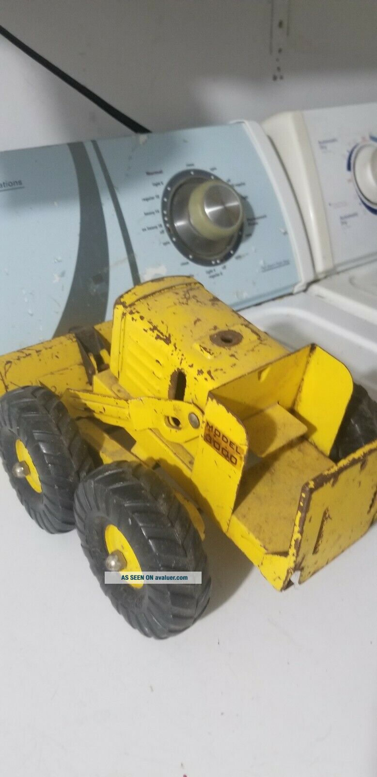 Vintage 1950s NY - LINT Payloader Pressed Steel Toy Model Made In USA ...