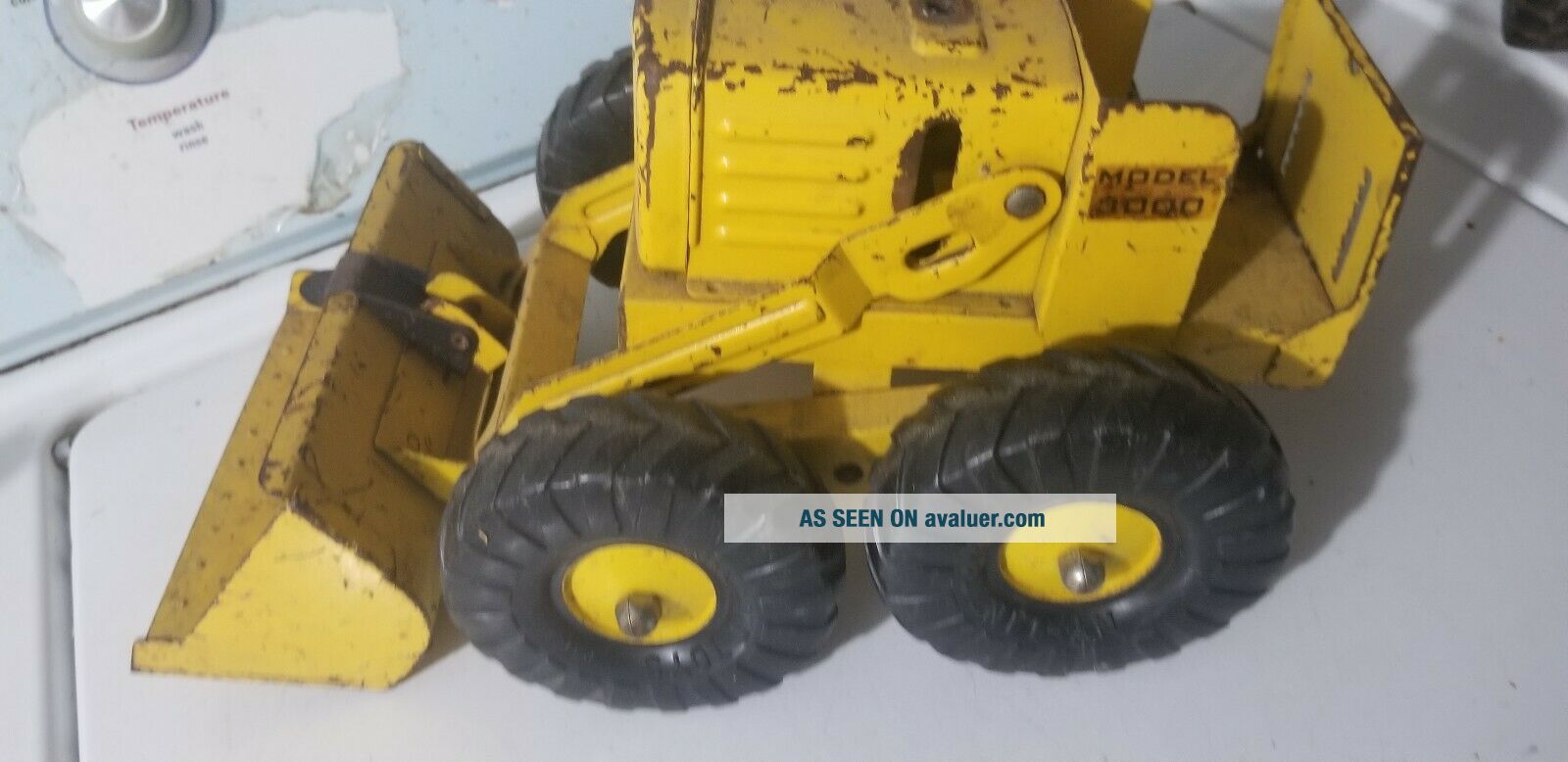 Vintage 1950s NY - LINT Payloader Pressed Steel Toy Model Made In USA ...