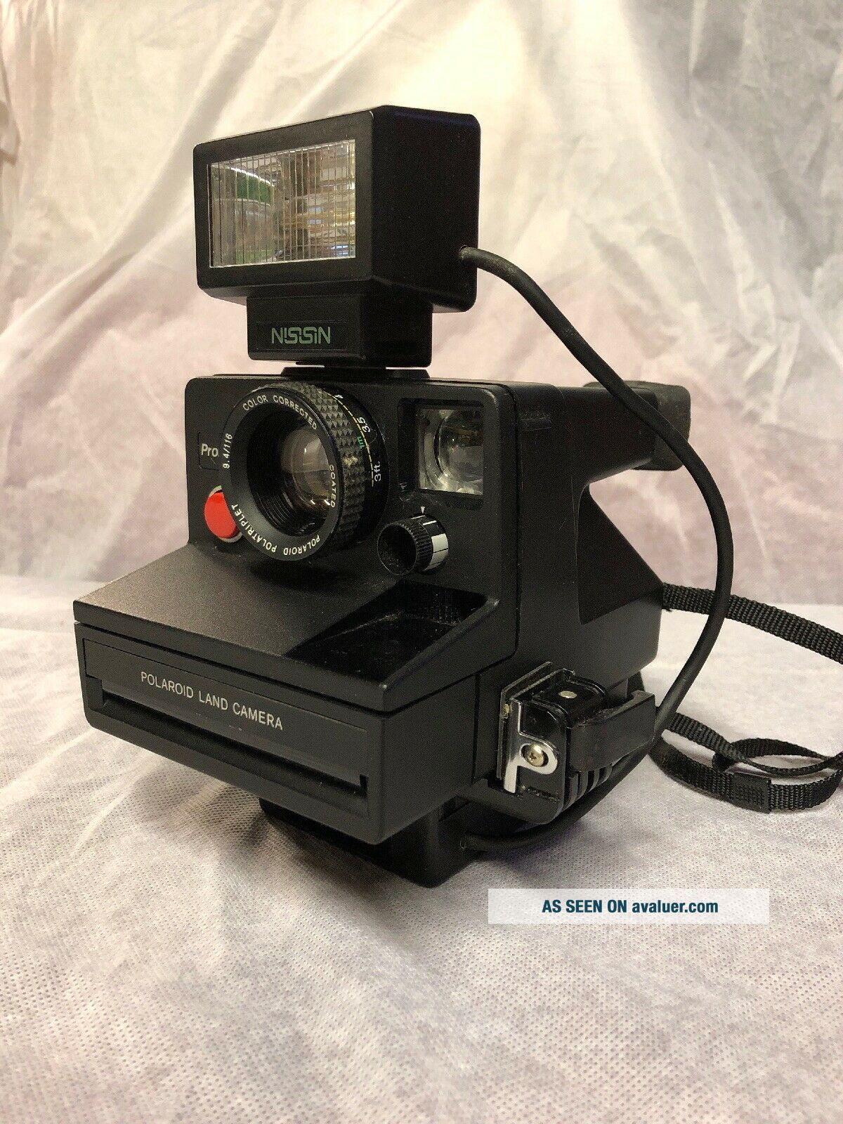 Polaroid Pronto RF Land Camera With Nissin Flash | #7350705