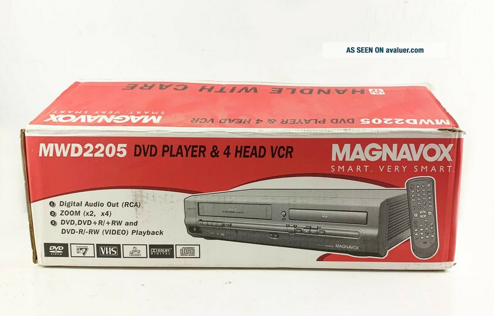 Magnavox MWD2205 DVD VHS VCR Combo Recorder Player Box Complete ...