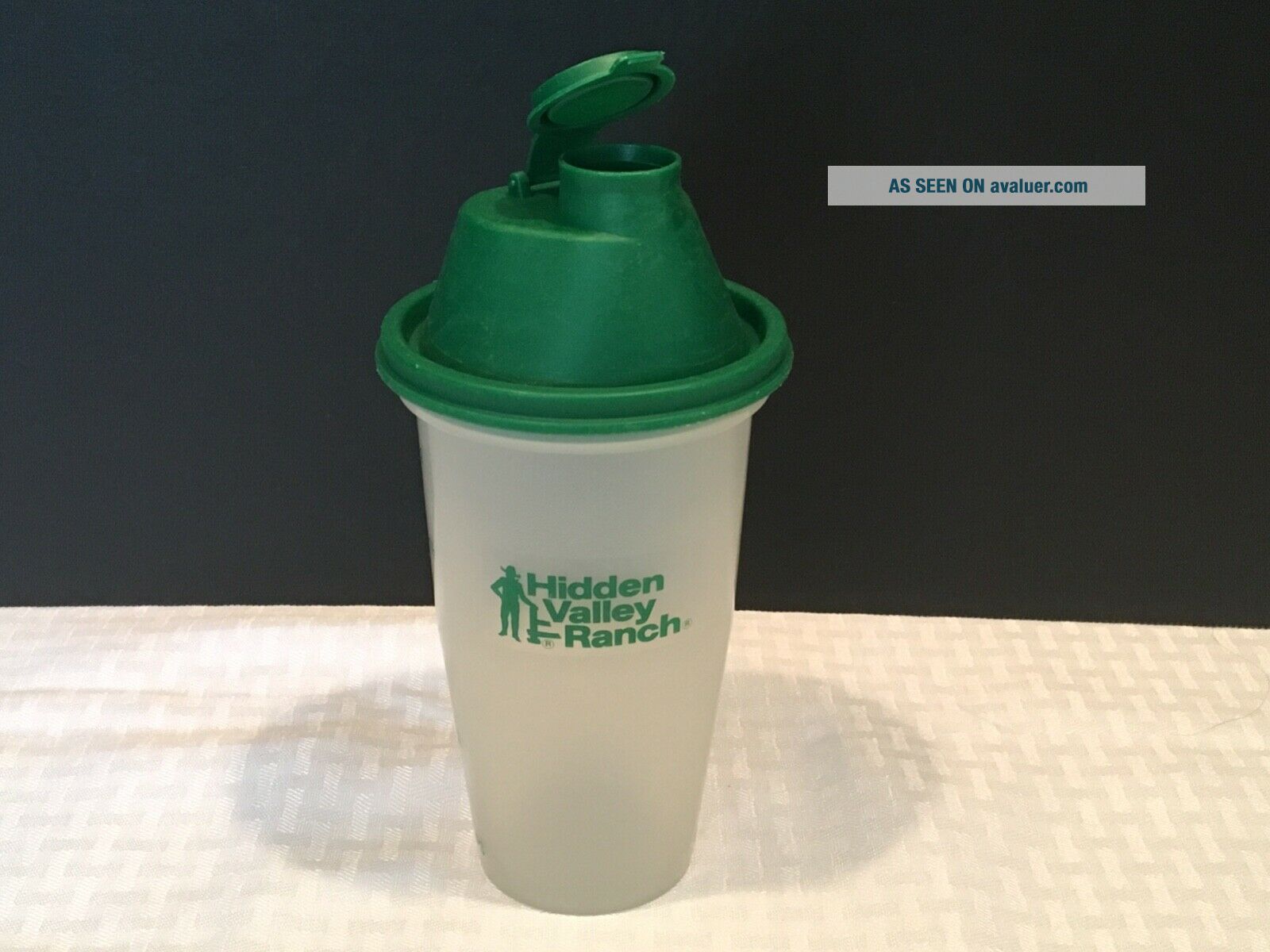 VTG Hidden Valley Ranch Dressing Container Shaker Mixer W/ Wheel 16 Oz ...