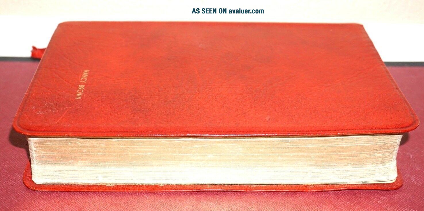 Holy Bible Verse Reference Jewel Edition Concordance Red Holman ...